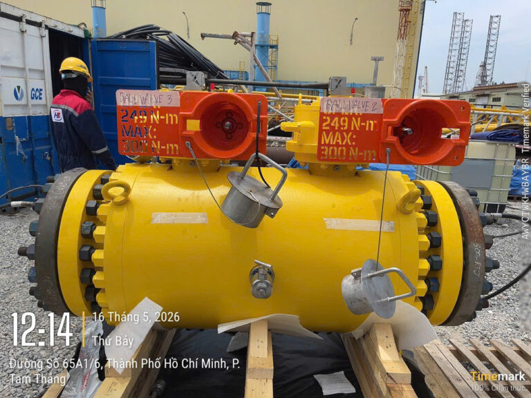 HT Energy Completes Hydrostatic Test of 16" DBB Valve — Lac Da Vang ...